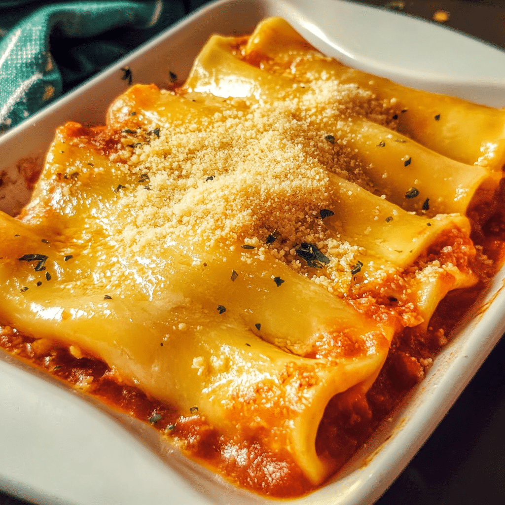Authentic Italian Manicotti - Savorful Meals