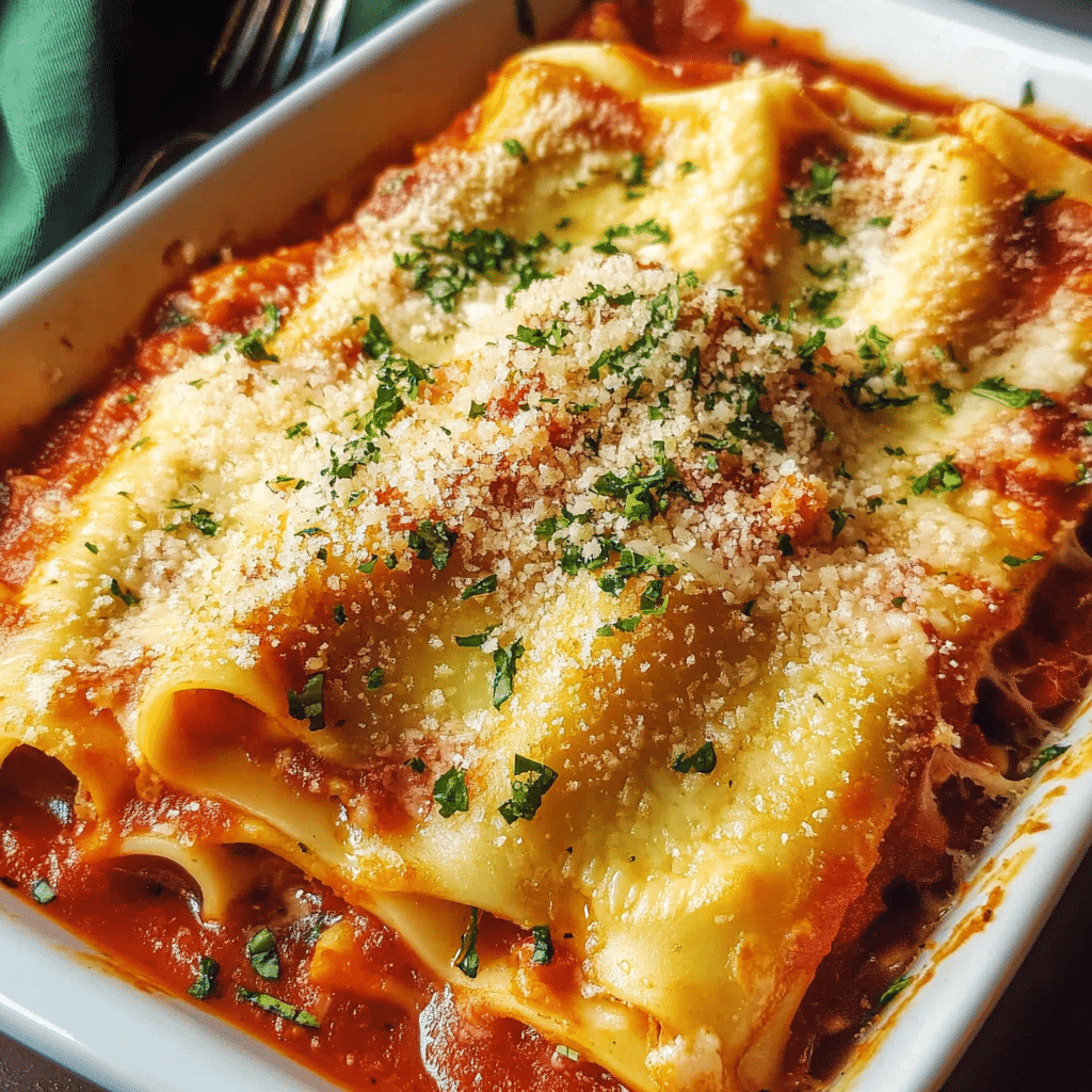 Authentic Italian Manicotti - Savorful Meals