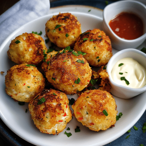 Crab Cake Poppers - Savorful Meals